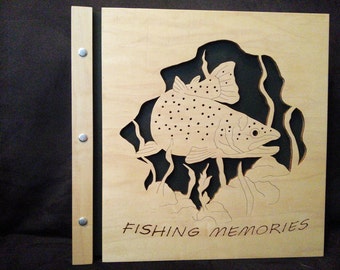 Fishing Memories Photo Album - Etsy