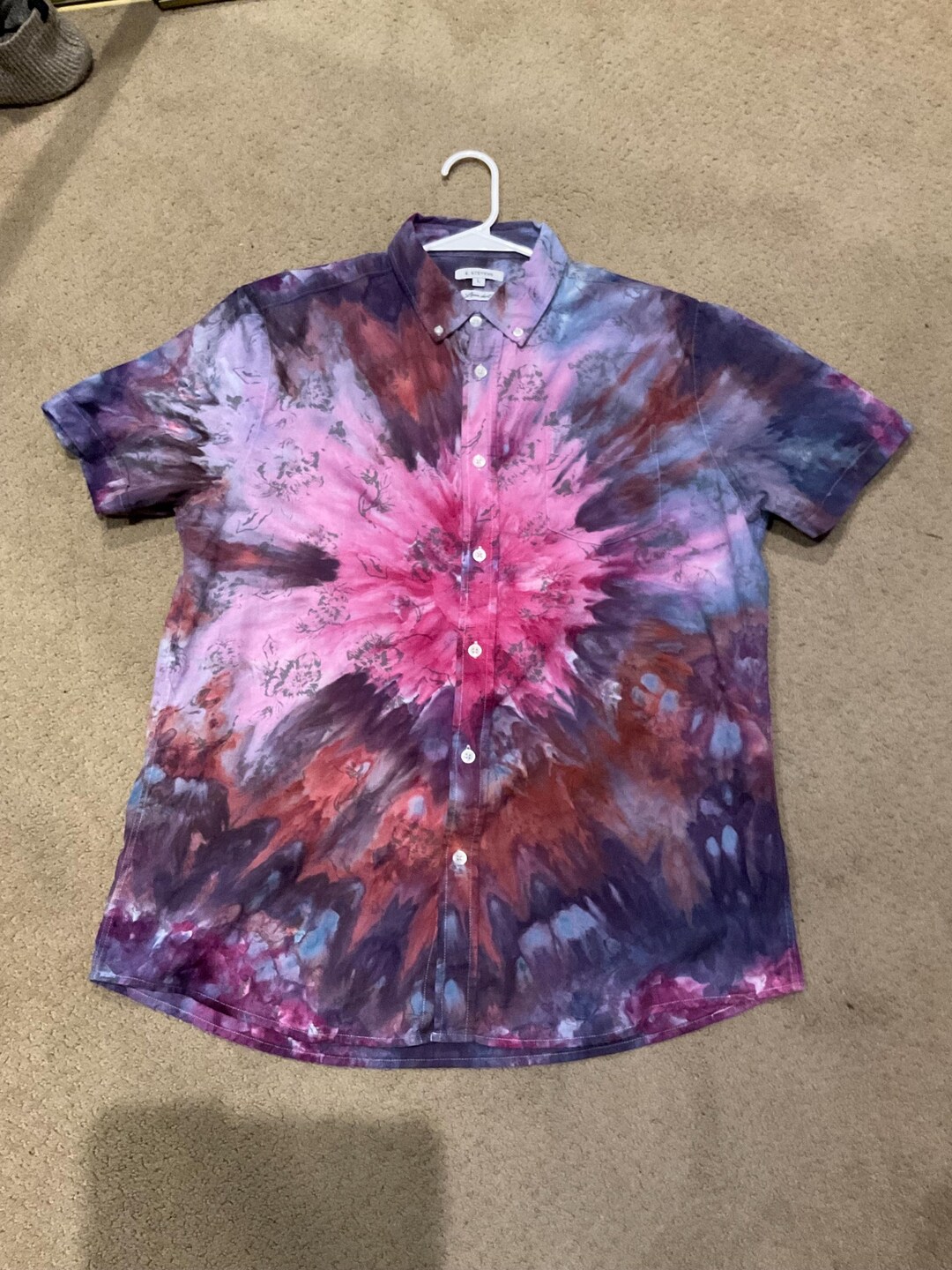 Ice Dye #5- K. Steven’s , Size L - Etsy