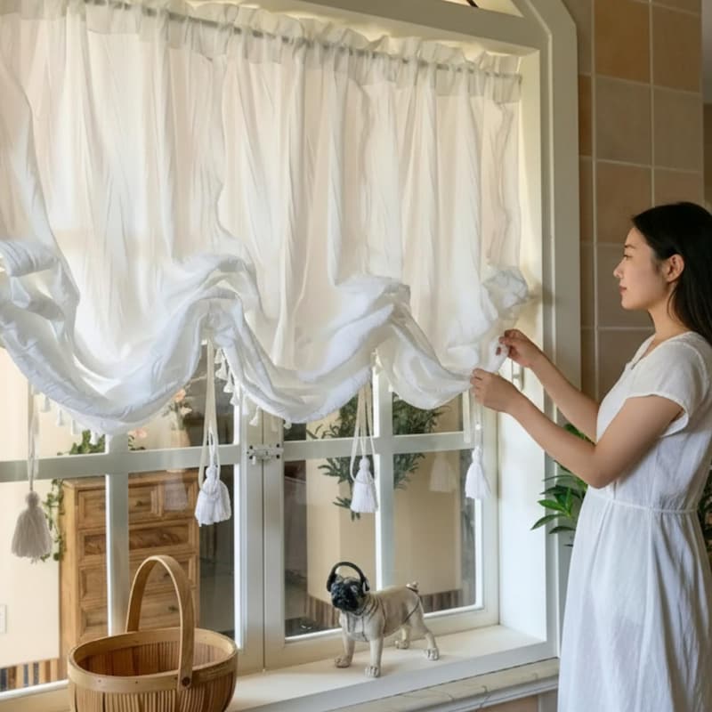 Pull up Curtains - Etsy