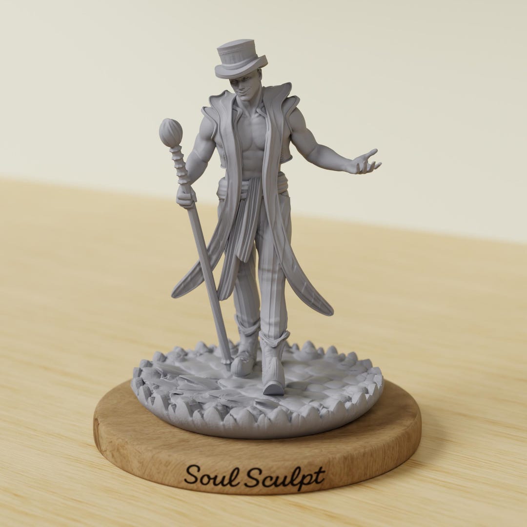 Ringmaster | Circus Showman | 28mm 32mm 38mm | Dnd Miniature | Tabletop ...
