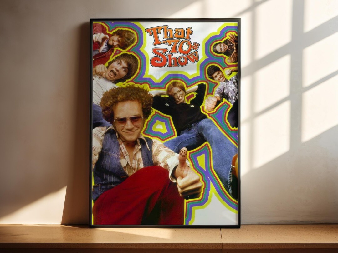 That ’70s Show TV Show Poster | Retro Comedy Series Wall Art | Classic ...