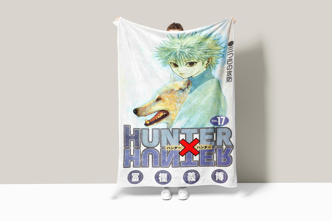 Hunter X Hunter Blanket, Killua Anime Decor, Hunter X Hunter Anime Gift ...