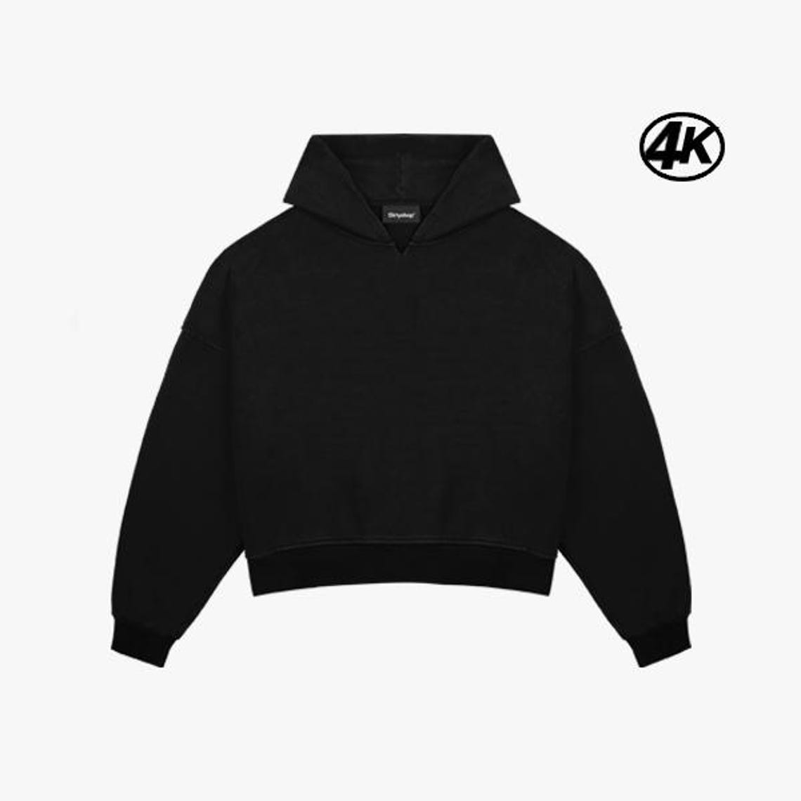 Hoodie Mockup 4K | Label Brand | Washed Effect | Front and Back ...
