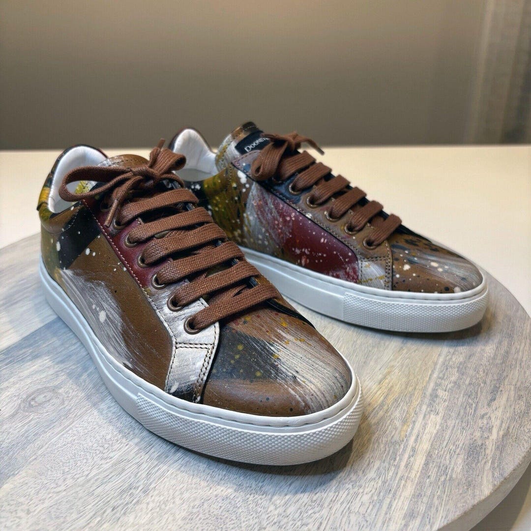 Dooney & Bourke Florentine Dipinta Limited Edition Leather Sneakers US ...