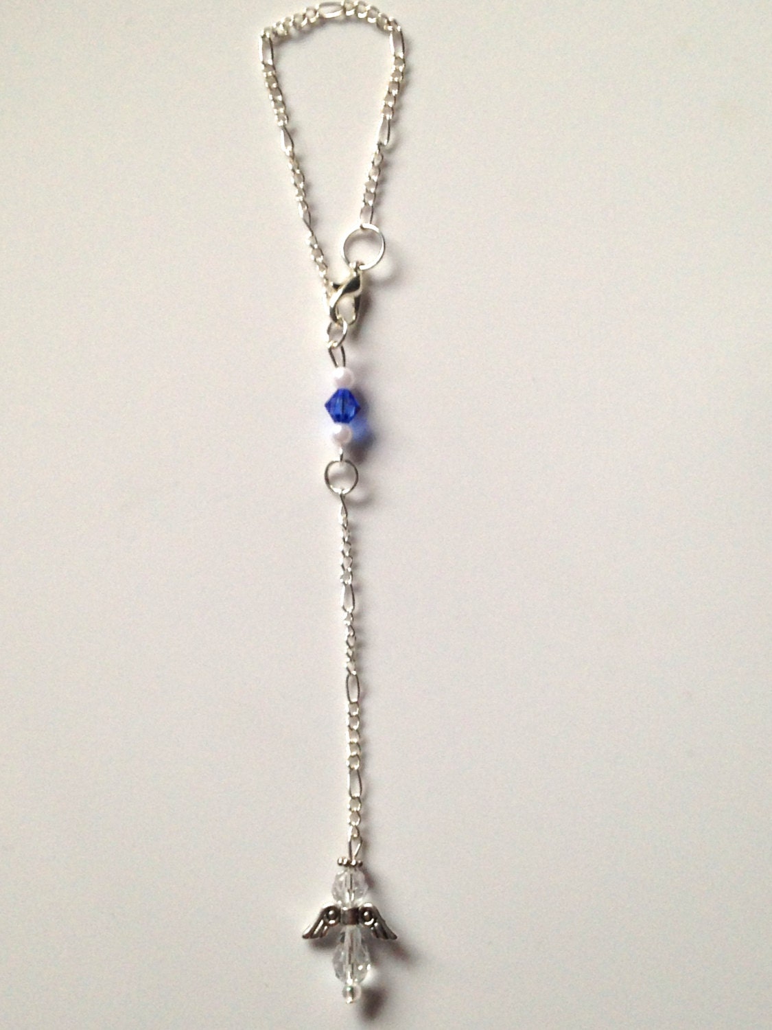 September Birthstone Guardian Angel Car Charm Made With | Etsy