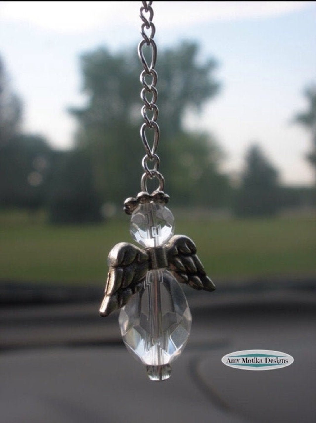 Guardian Angel Car Charm, Car Charm, Guardian Angel - Etsy