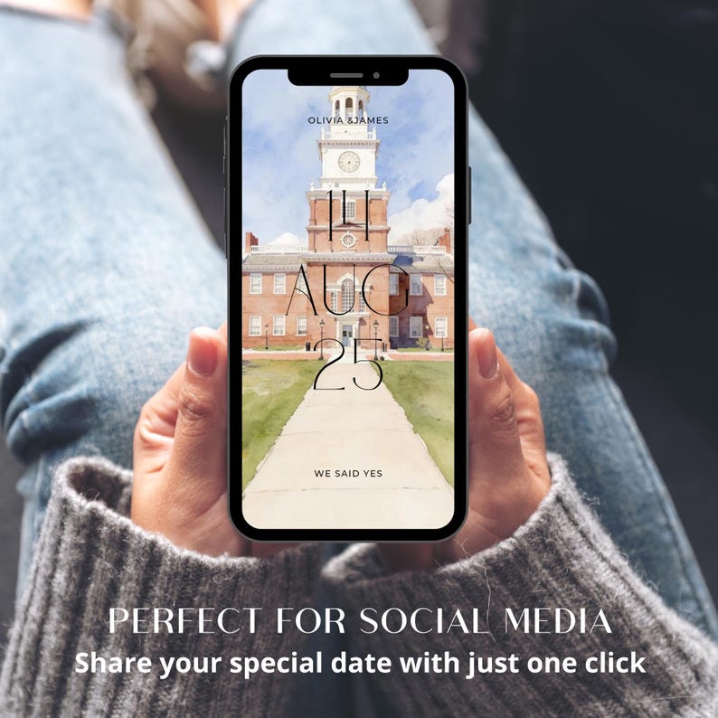 Editable Wedding Video Invitation, Custom Watercolor Save the Date ...