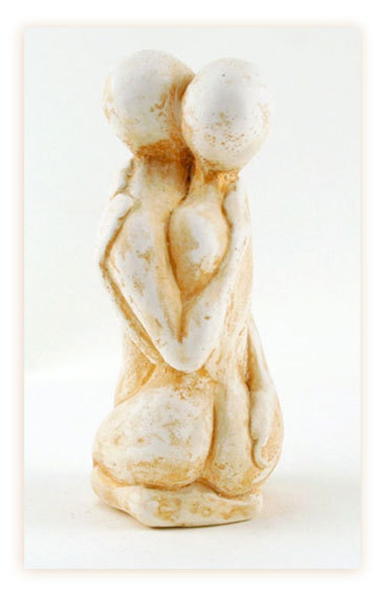 Lovers Sculpture A Special T For Weddings Anniversaries Girfriends Partners And Wife Etsy