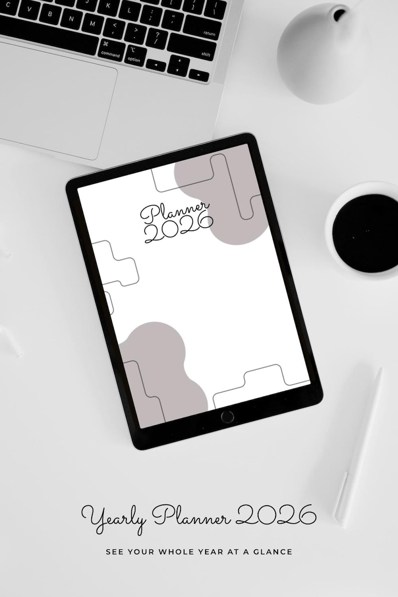 2026 Minimalist Planner | Daily, Weekly, Monthly (printable PDF) - Etsy