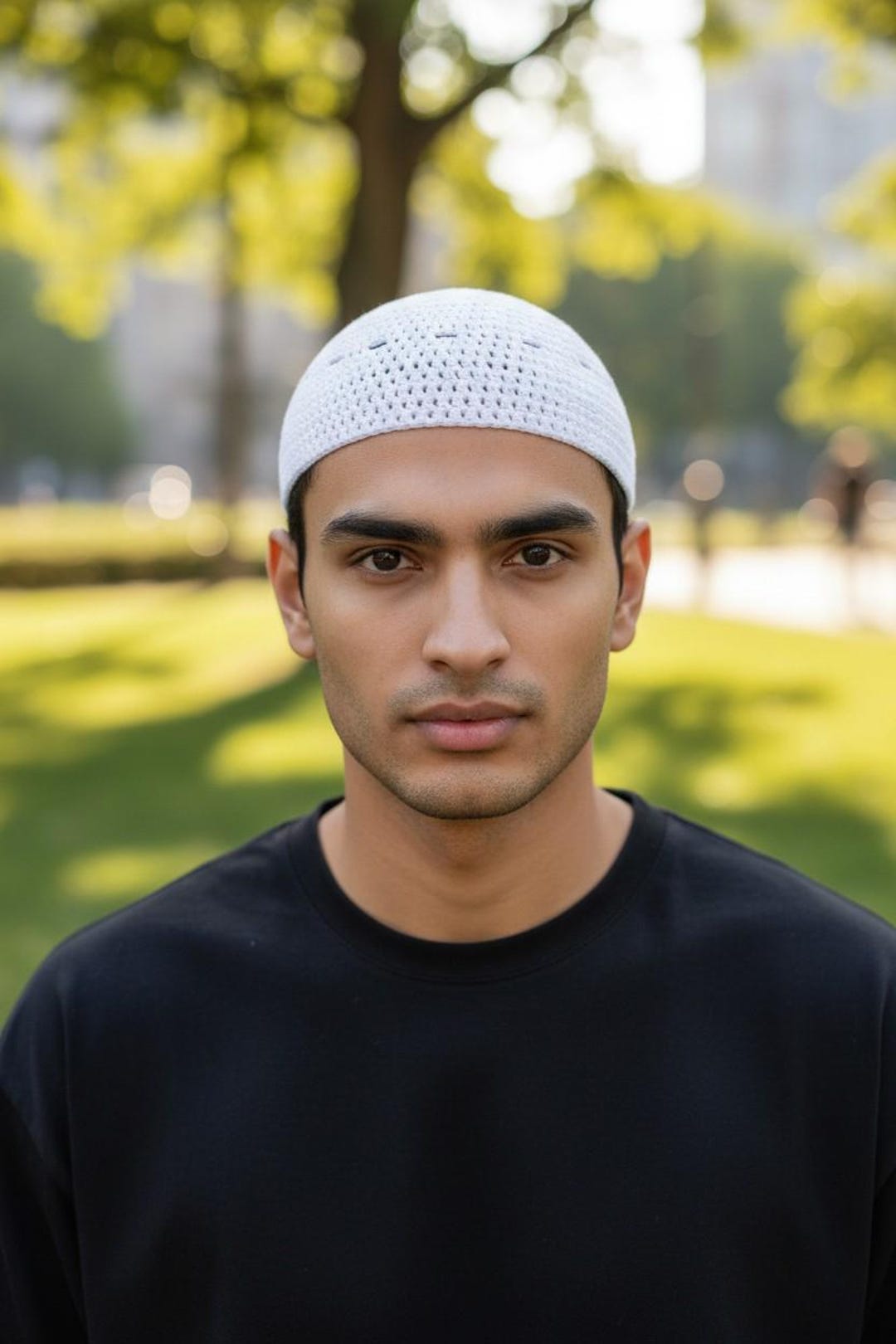 Crochet Prayer Cap (topi) Pattern | Easy Kufi Pattern | Beginner Skull ...