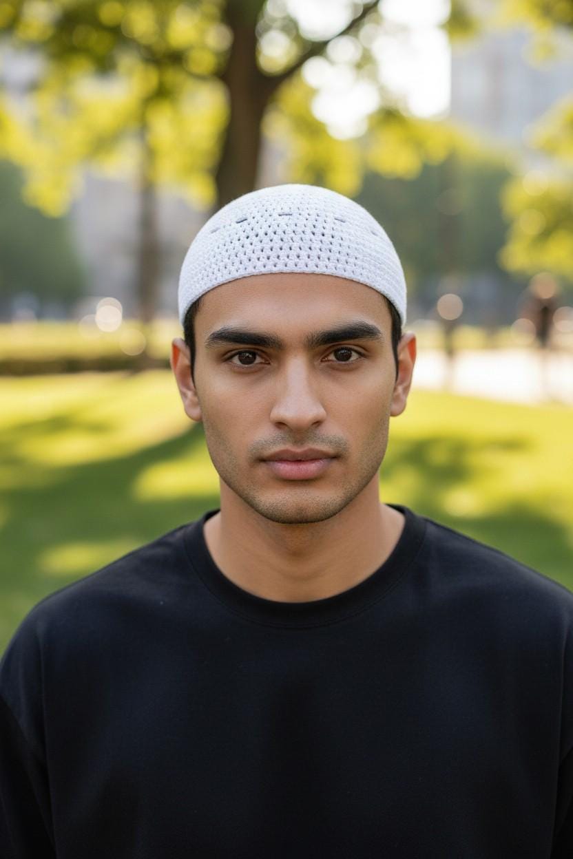 Crochet Prayer Cap, Easy Kufi Skull Hat for Men, Beginner-friendly ...