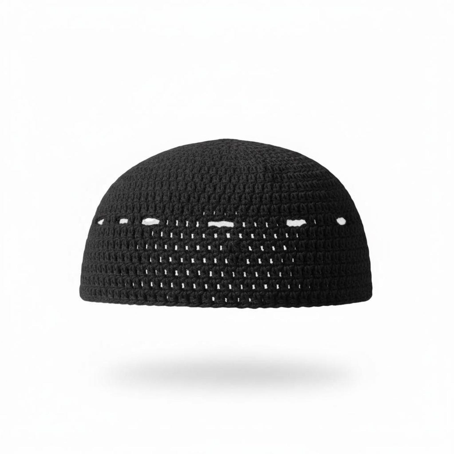 Crochet Prayer Cap, Easy Kufi Skull Hat for Men, Beginner-friendly ...