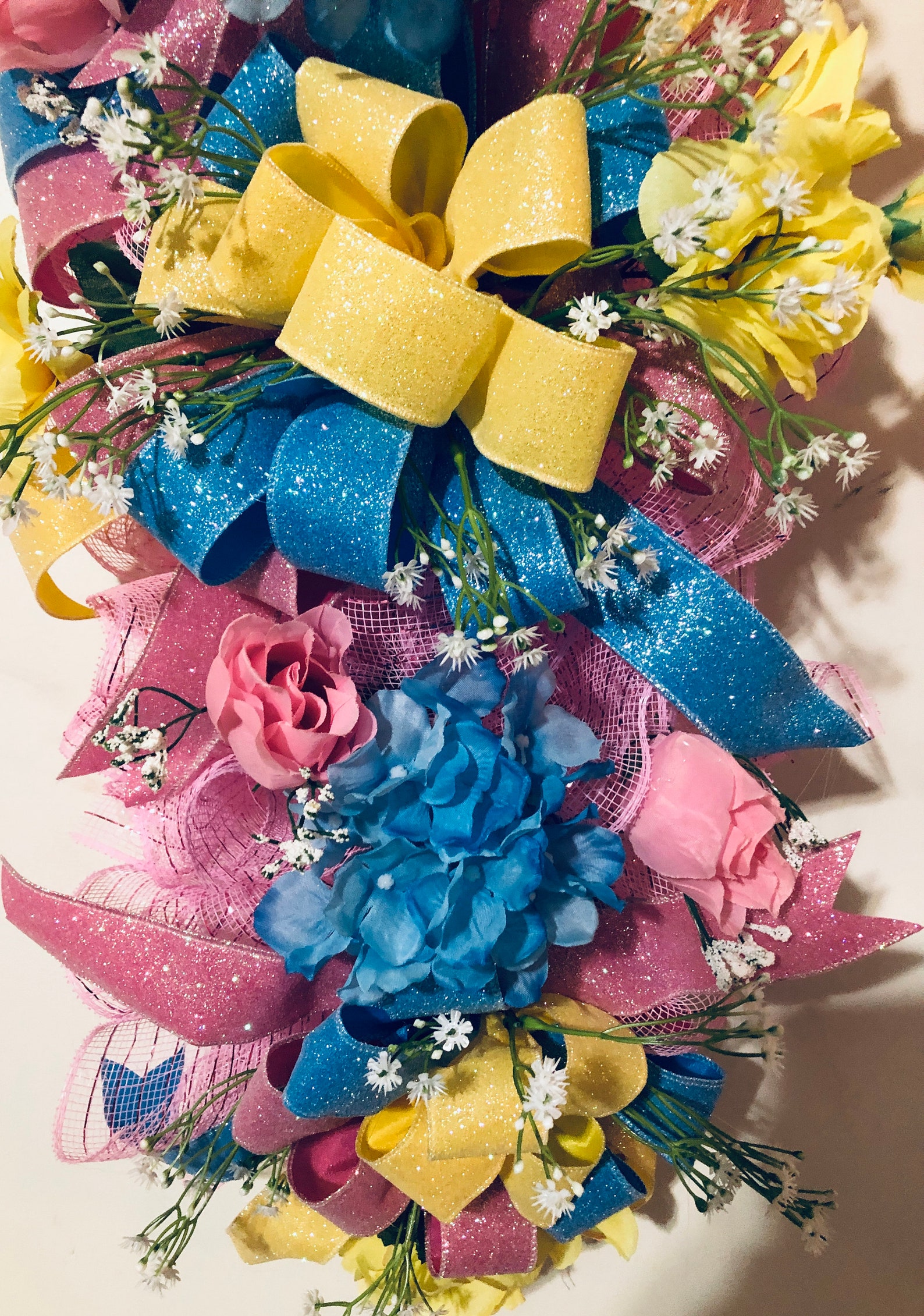 Spring Table Arrangement Easter Table Centerpiece Easter - Etsy