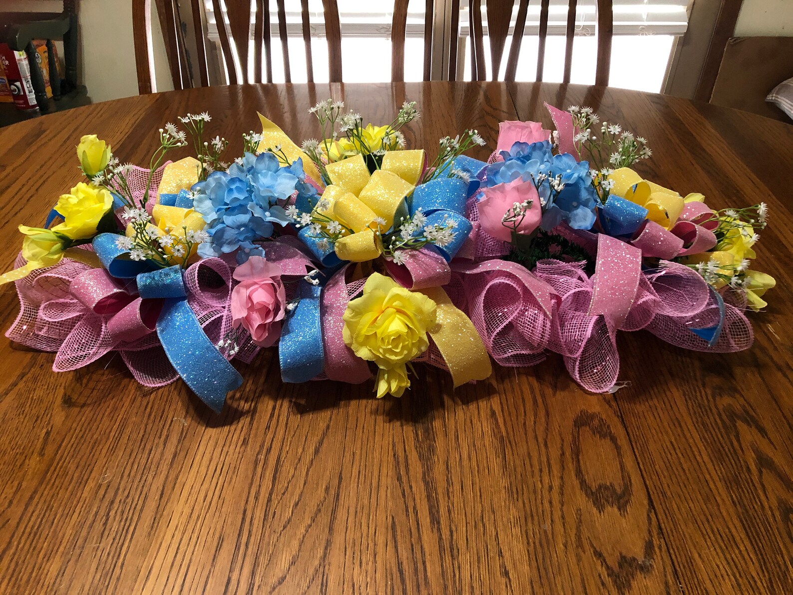 Spring Table Arrangement Easter Table Centerpiece Easter - Etsy