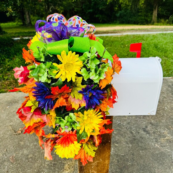 Fall Mailbox Swag - Etsy