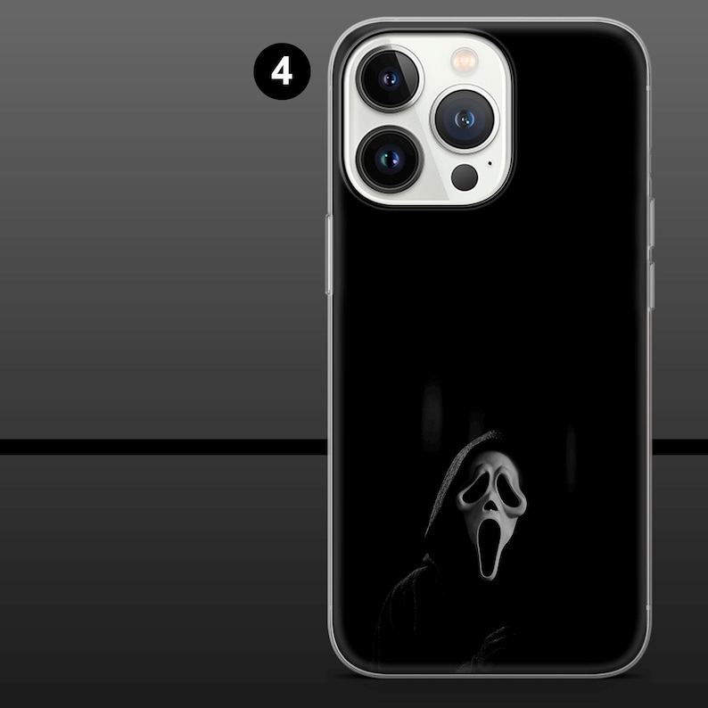 Scream Phone Case Horror Movie Ghostface Cover for iPhone 17pro, 16, 15 ...