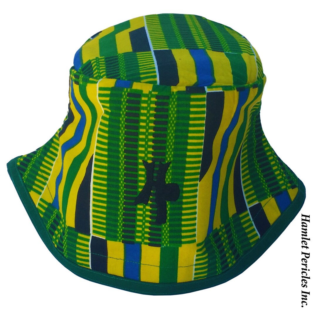 African Kente Unisex Bucket Hat | Kente Hat | African Print | African ...