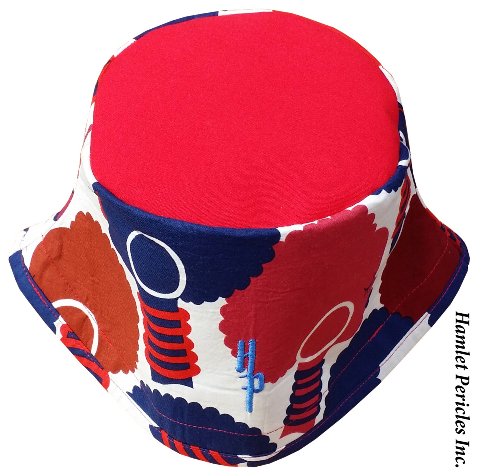 African Queen Red-top XL Bucket Hat Afro Afrocentric Hat Natural Hair ...