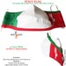 Italy Flag Face Mask W/interior Filter Pocket | Italian Mask | Washable ...