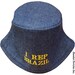 Blue Denim Unisex Bucket Hat I Rep Brazil Embroidered Hat Brazil Brasil ...