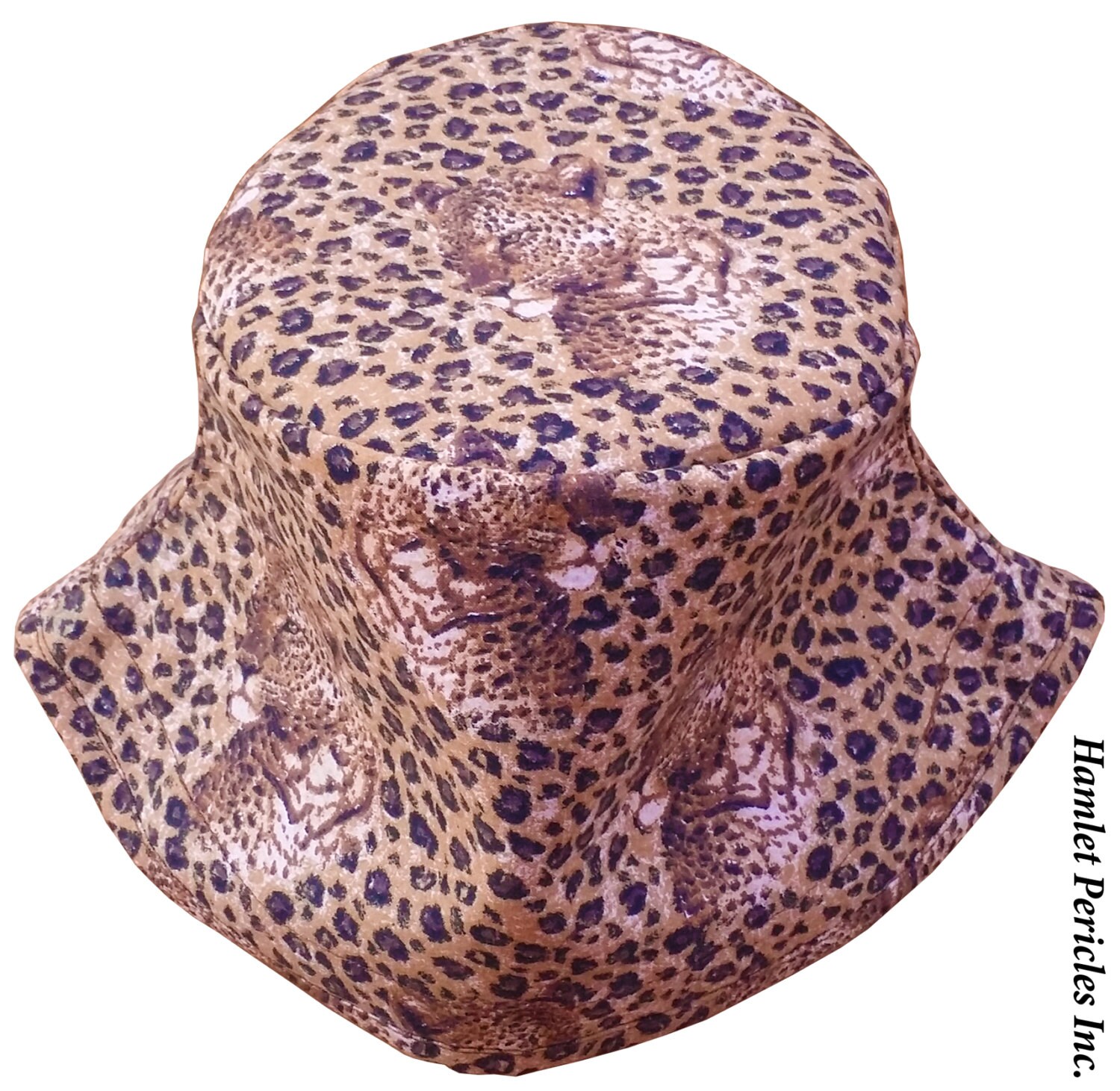 Leopard Print Unisex Bucket Hat Brown Leopard Hat Camouflage Hat Camo ...