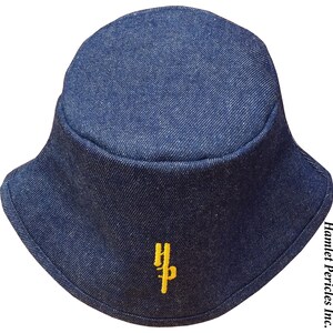 Blue Denim Unisex Bucket Hat I Rep Brazil Embroidered Hat Brazil Brasil ...