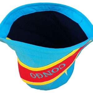 Congo Flag Bucket Hat | DR Congo Flag Hat | Congolese | Country Hat ...