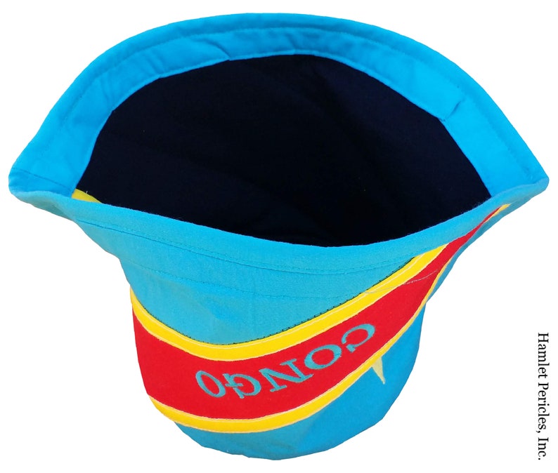 Congo Flag Bucket Hat | DR Congo Flag Hat | Congolese | Country Hat ...