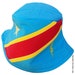 Congo Flag Bucket Hat | DR Congo Flag Hat | Congolese | Country Hat ...