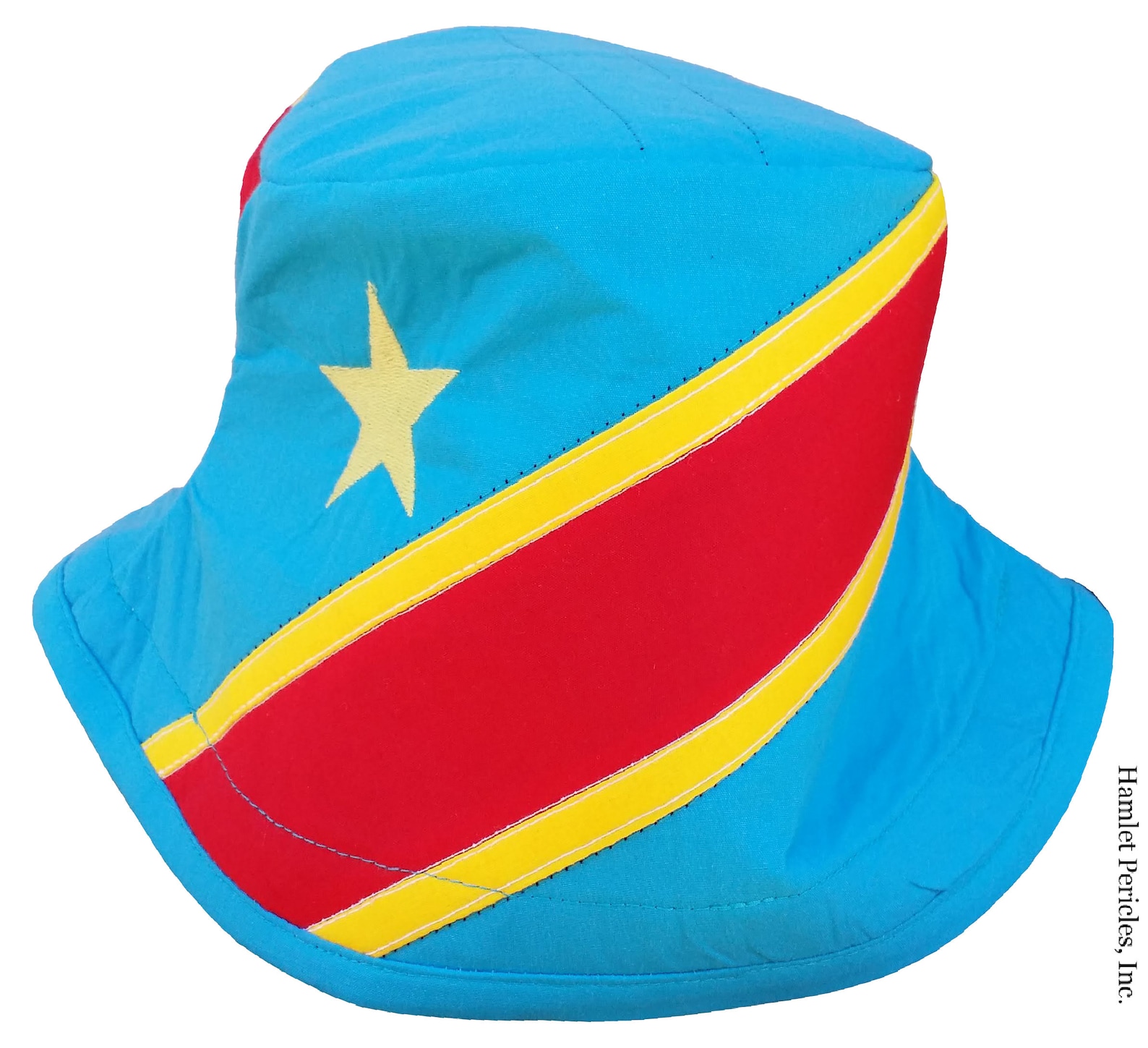 Congo Flag Bucket Hat DR Congo Flag Hat Congolese - Etsy