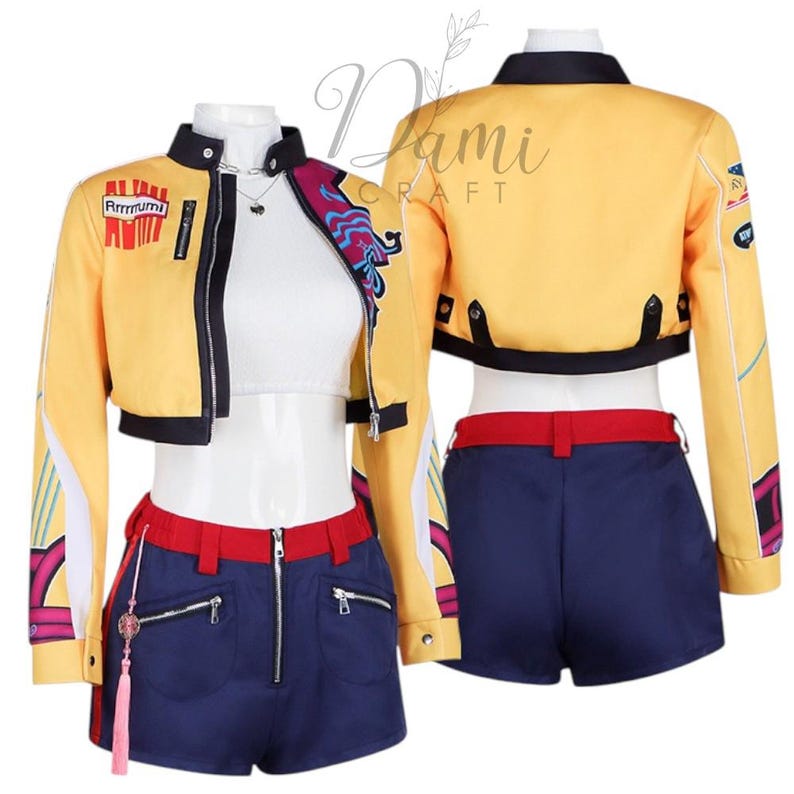 Kpop Demon Hunters Huntrix Cosplay Costumes, HUNTR/X Rumi Mira Zoey Costume Set, Halloween ...