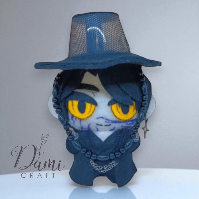 K-pop Demon Hunters Jinu Plush | Saja Boys Handmade Doll | Kpop Inspired Decor | Jinu Character ...