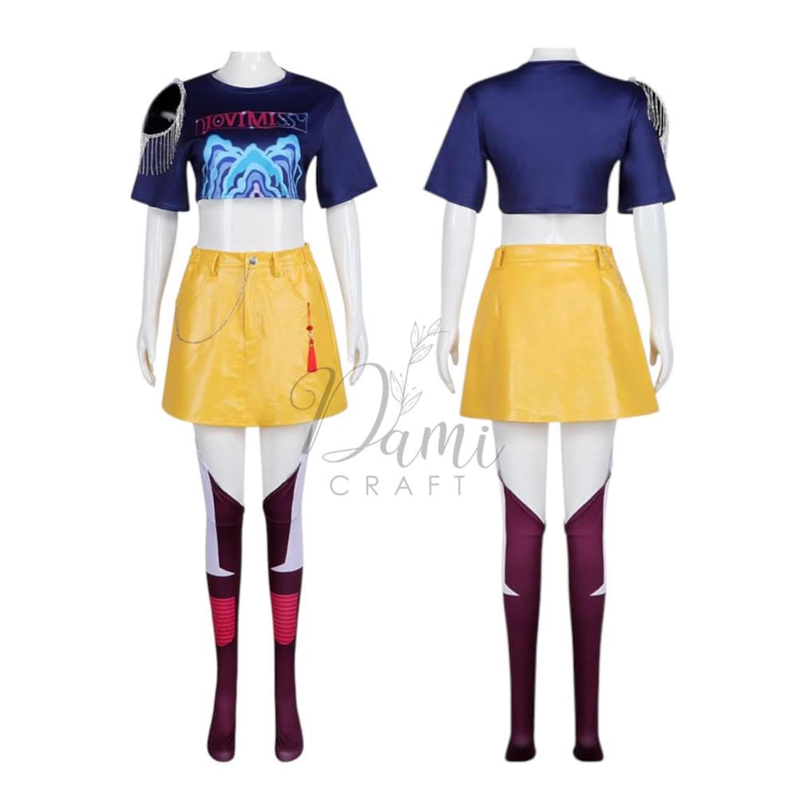 Kpop Demon Hunters Huntrix Cosplay Costumes, HUNTR/X Rumi Mira Zoey ...