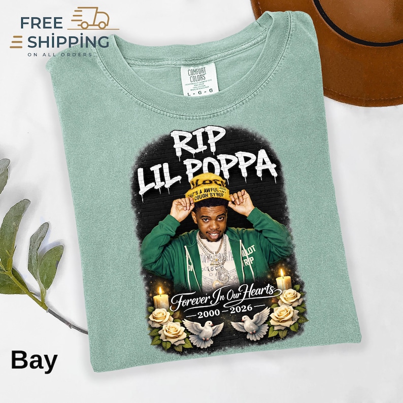 Lil Poppa Shirt, Lil Poppa Memorial Shirt, Forever in Our Hearts T ...