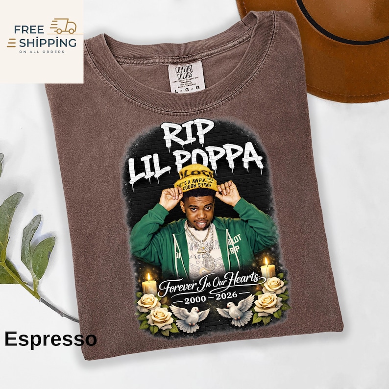 Lil Poppa Shirt, Lil Poppa Memorial Shirt, Forever in Our Hearts T ...