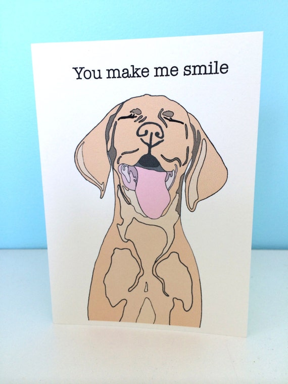 Thank You Dog Smiling