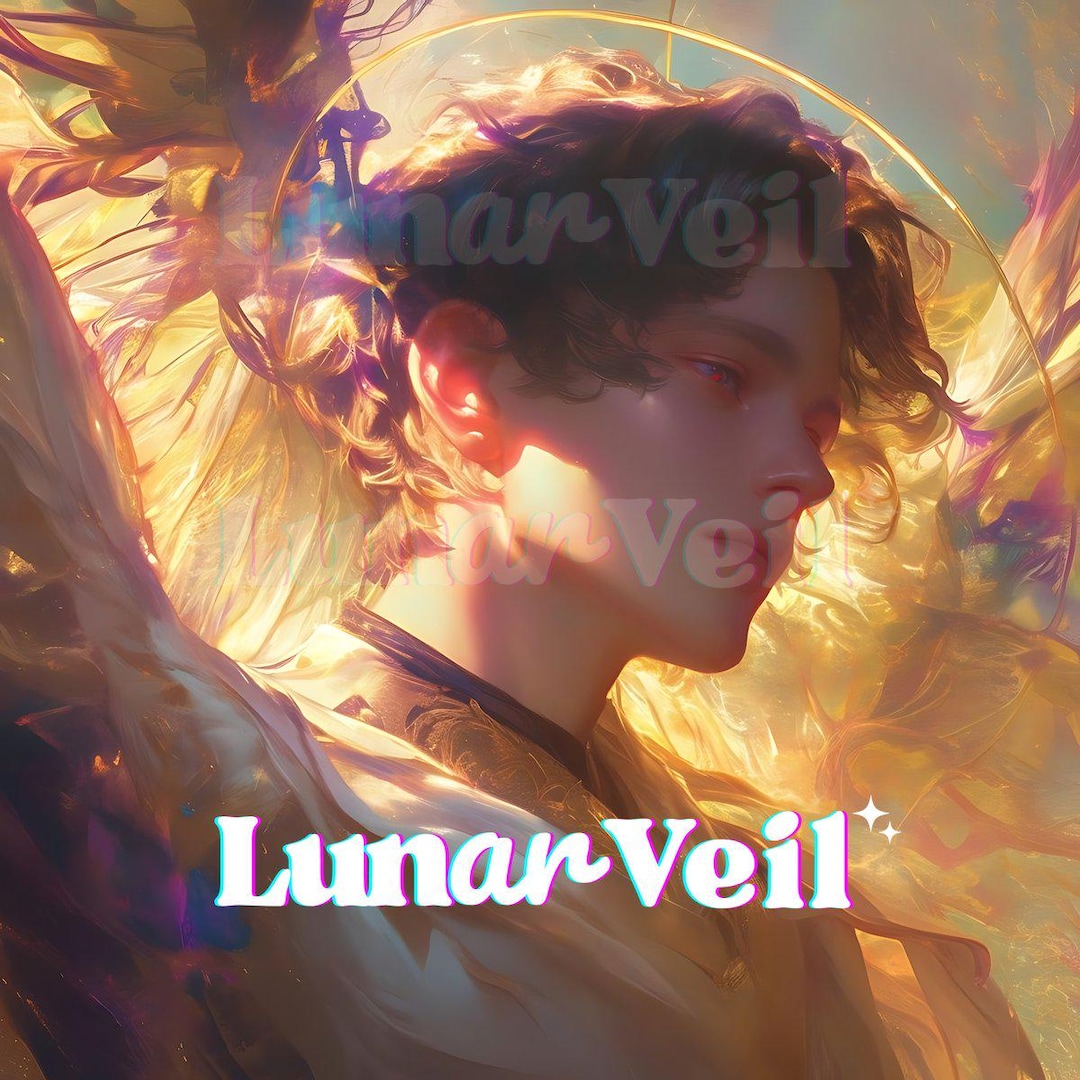 Guardian Angel Spirit, Lunar Veil Companion - Etsy