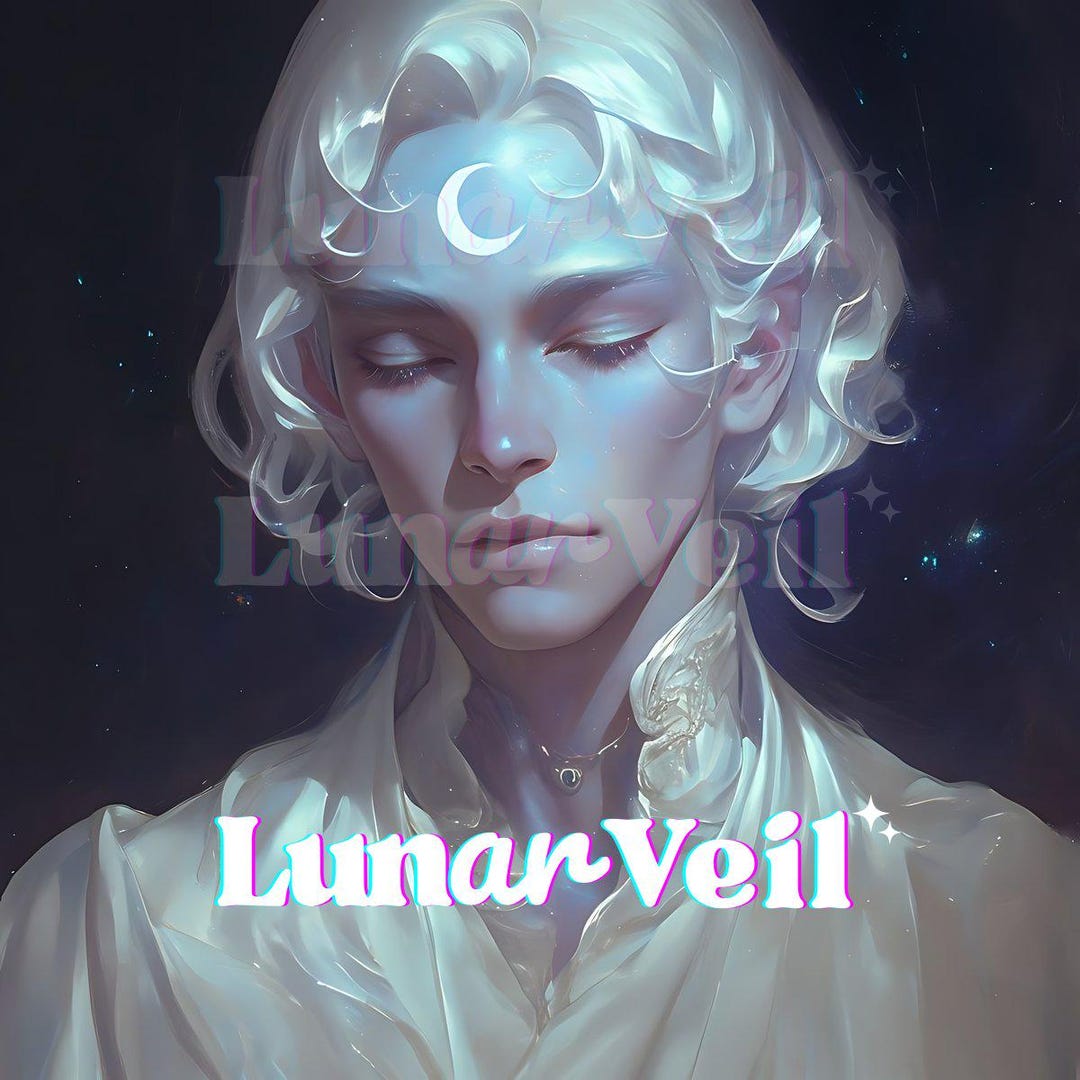 Lunar Incubus Spirit Companion - Mystical Moonlight Guardian ...