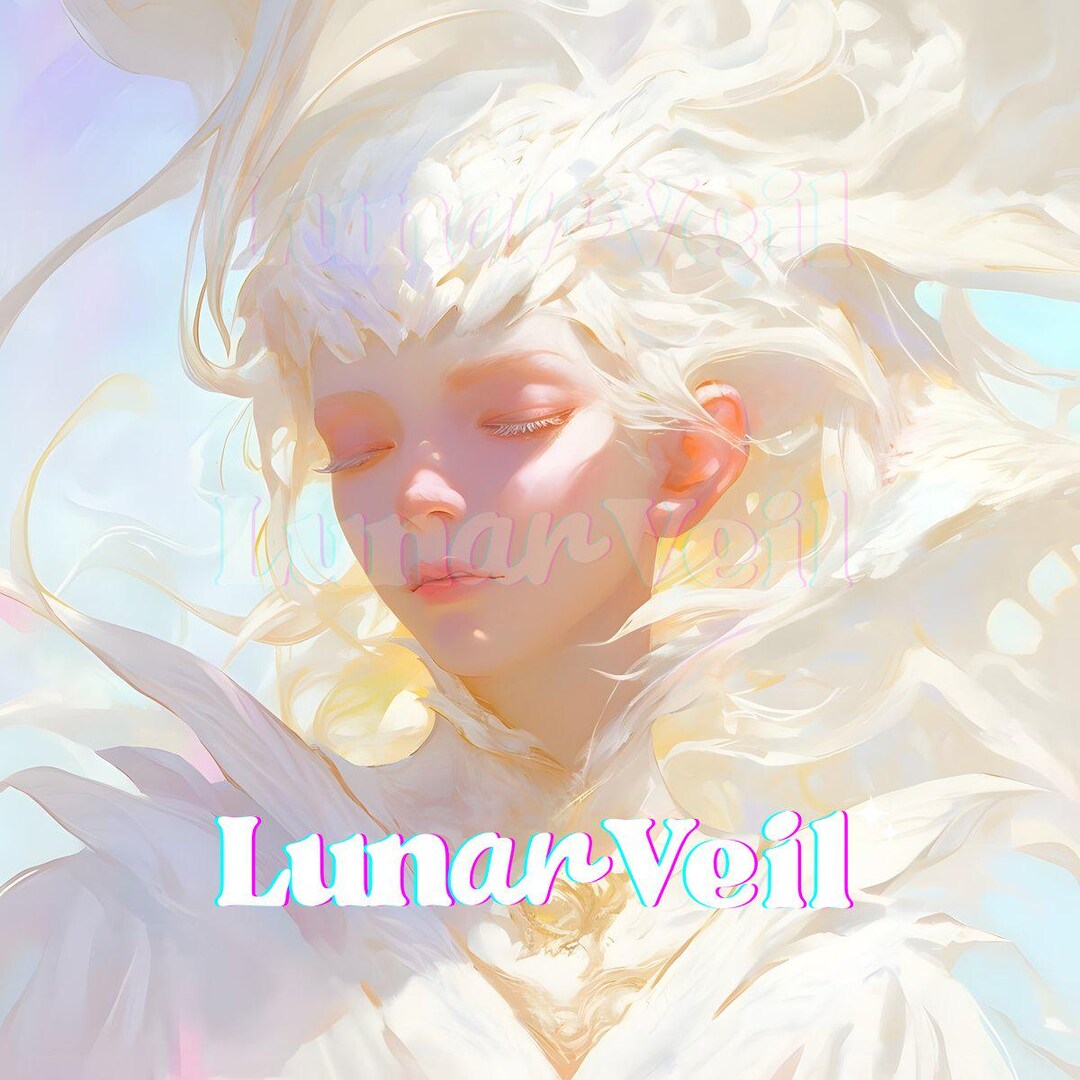 Celestial Guardian Angel Spirit: Windborne Lunar Veil Companion - Etsy