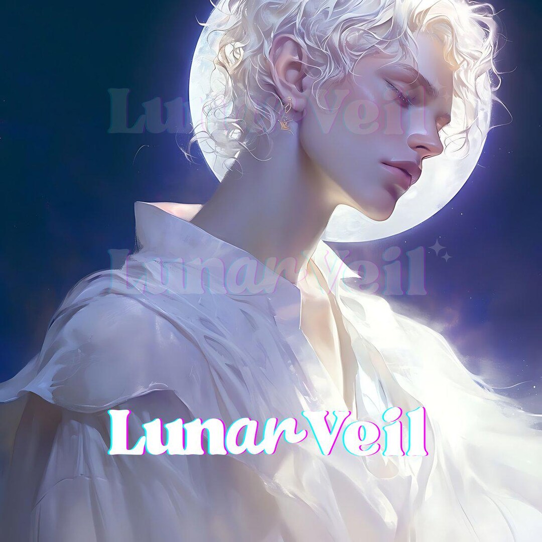 Lunar Incubus Spirit Companion: Celestial Guidance and Calm (silver ...