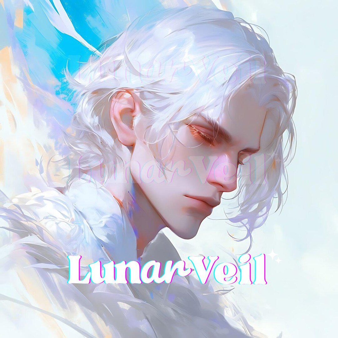 Celestial Night Incubus Spirit Companion - Lunar Veil, Moonlight Guide ...