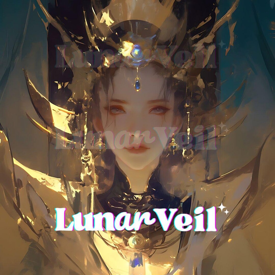 Spirit Companion: Lunar Veil - Dark - Etsy