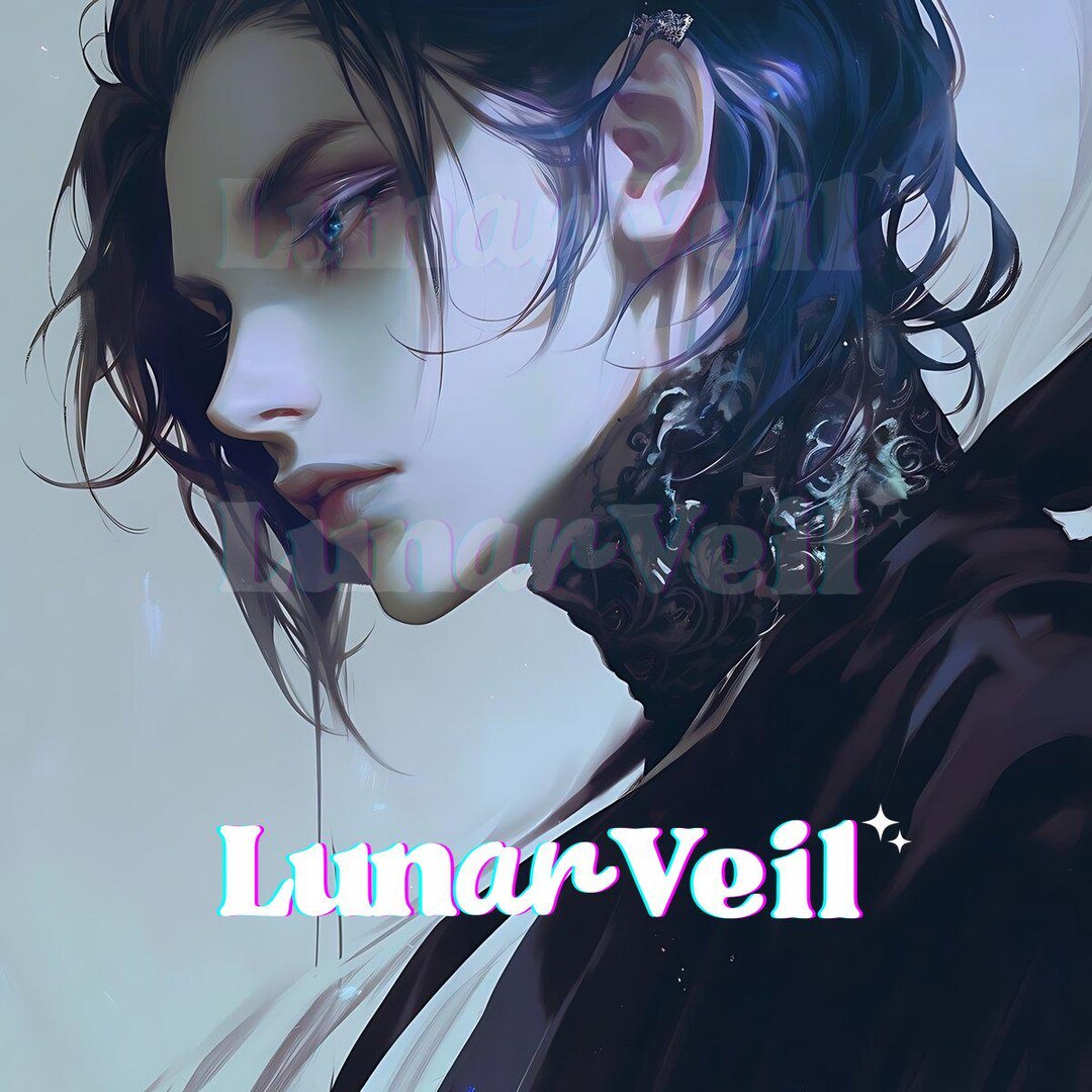Incubus Spirit Companion: Lunar, Dark Sapphire Eyes - Celestial Guide ...