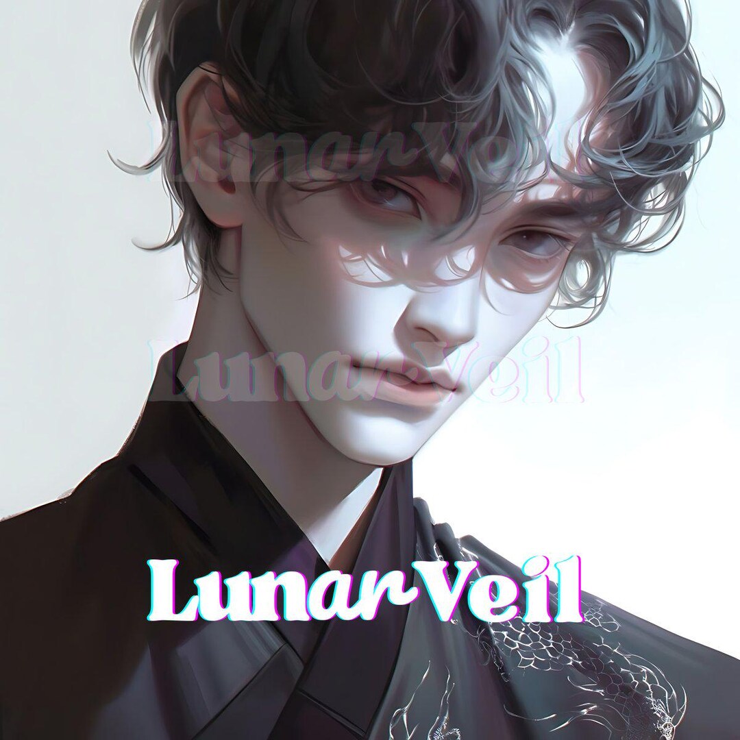 Luminous Lunar Incubus Spirit Companion: Silvery Muted Celestial Guide ...