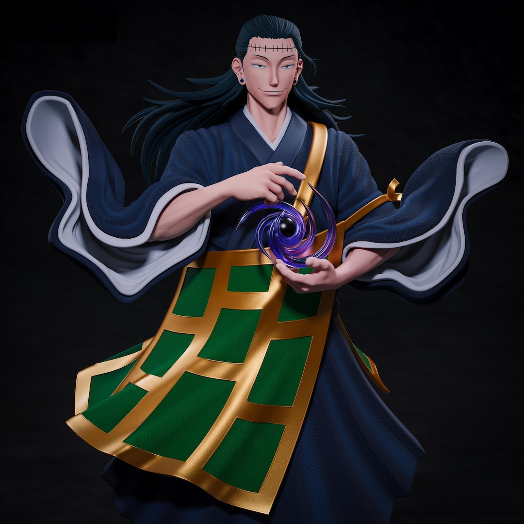 Jujutsu Kaisen – Suguru Geto | Cursed Spirit Commander STL Statue | 3D ...
