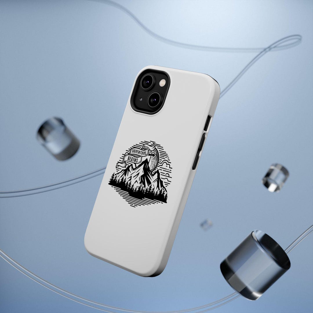 Mountain Adventure Illustration Phone Case | Magnetic Impact-resistant ...