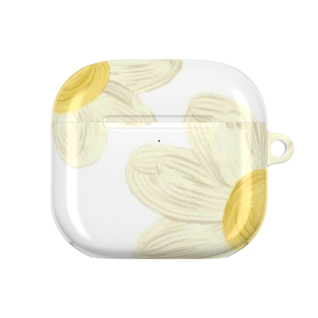 Yellow Daisy Pattern AirPod Case | Floral Spring Accessory - Etsy