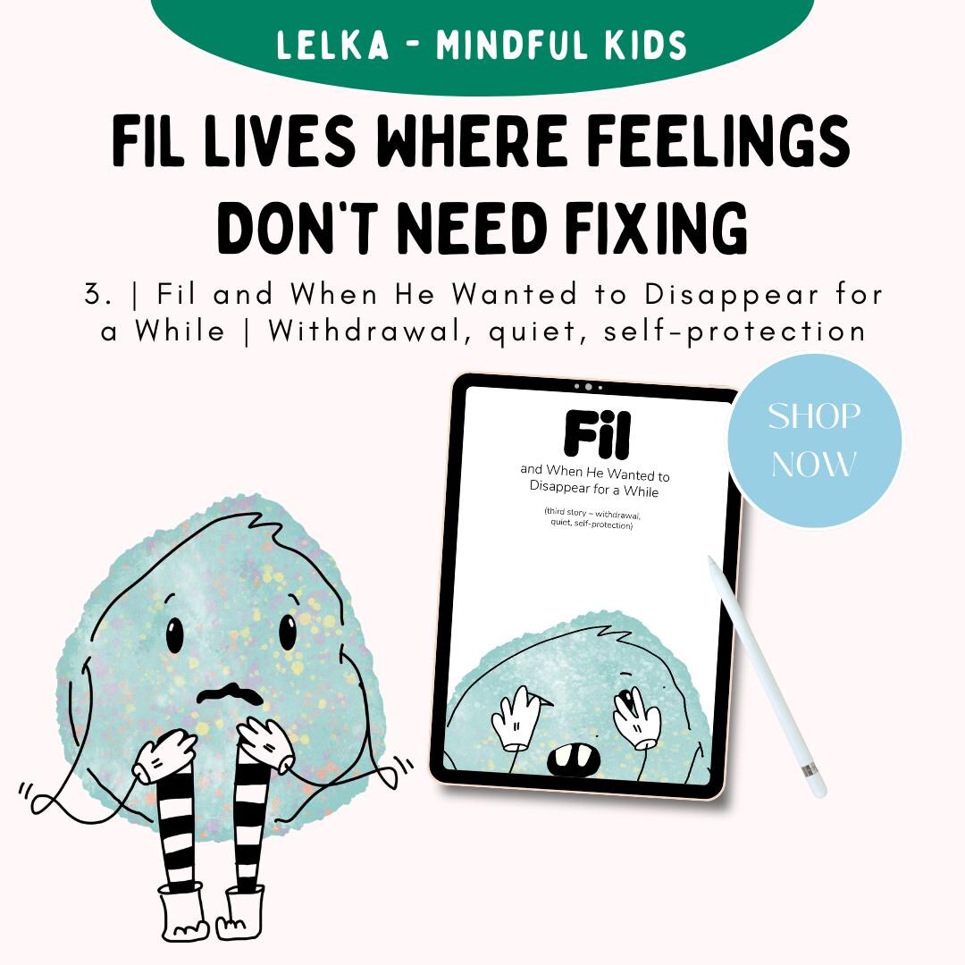 Fil and When He Wanted to Disappear for a While - A Gentle Children’s ...