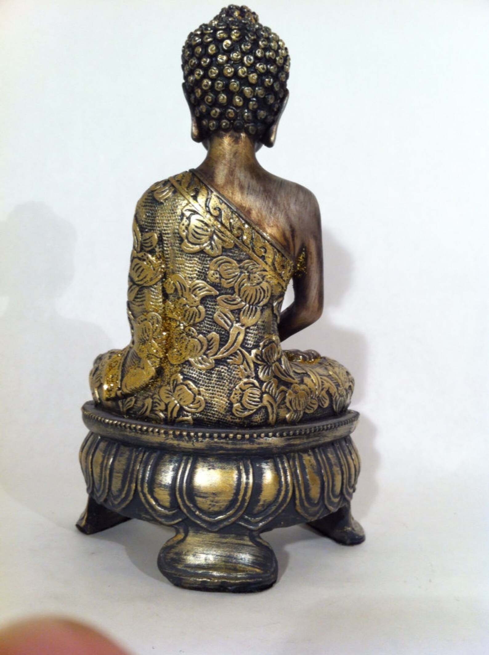 Gold Buddha Statue - Buddha Gifts - Yoga Decor - Asian Home Decor ...