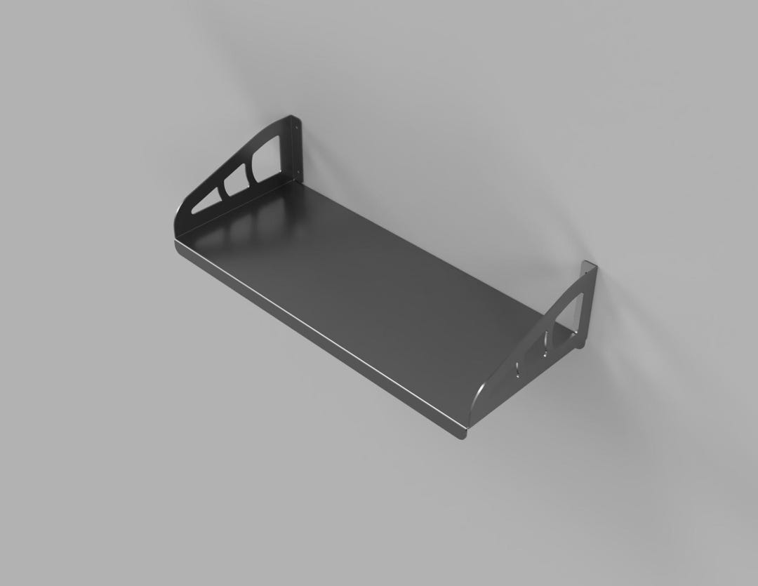 Hand Bend Metal Shelf DXF, SVG - Etsy